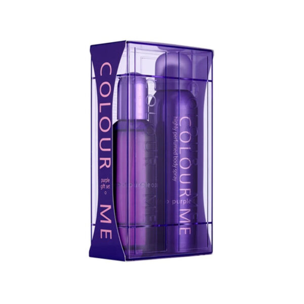 Colour Me - Coffret Purple Woman Coffret Eau De Parfum 100Ml + Body ...