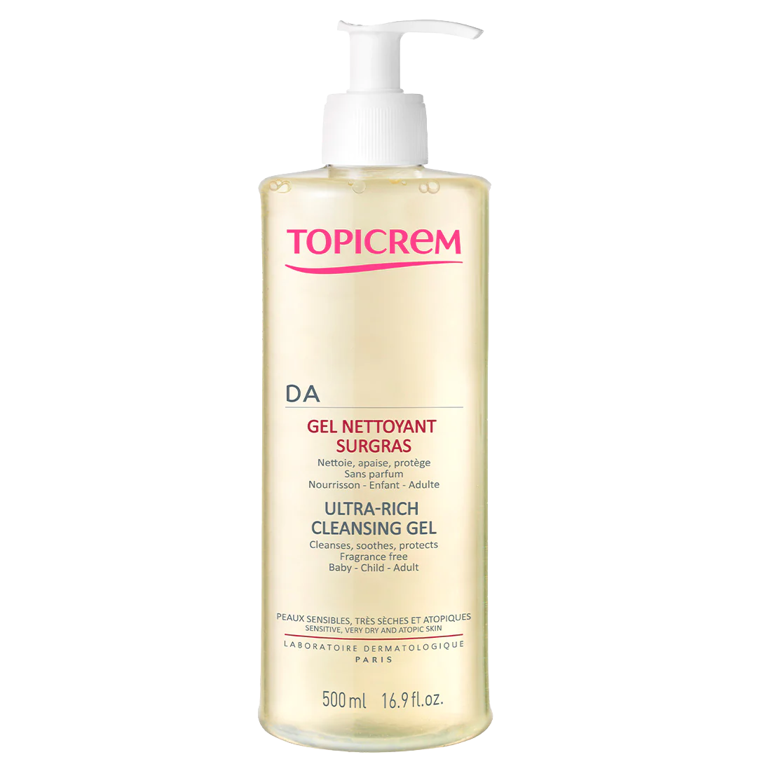 TOPICREM - Topicrem Da Gel Nettoyant Surgras 500 Ml - Drest