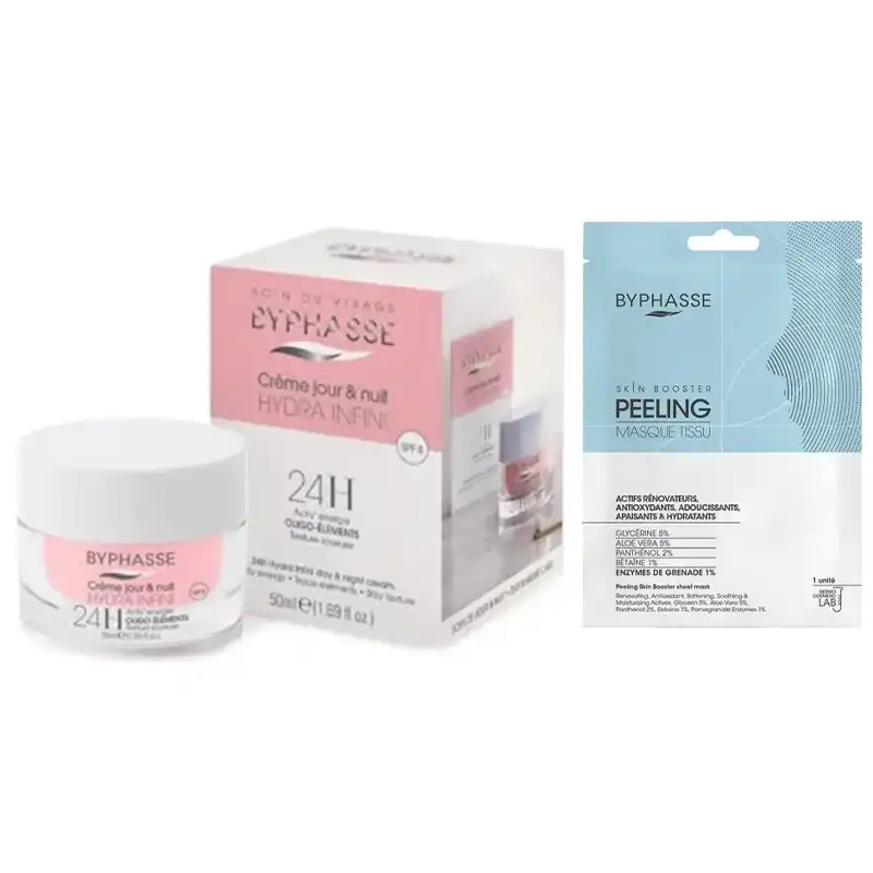 BYPHASSE - Pack 6 - HYDRA + Masque Peeling (Gratuit) - Drest