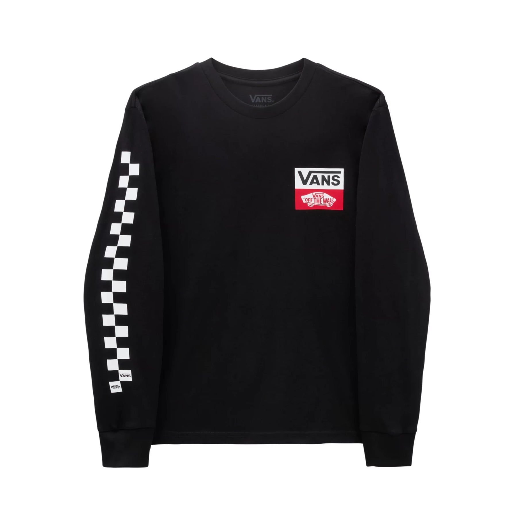Vans Homme -T-shirt à manches longues avec logo OG - Noir - Drest