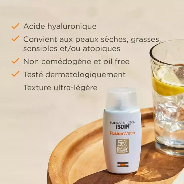 Isdin - Ecran Solaire Fotoprotector Fusion Water Magic SPF50+ 50Ml - Drest