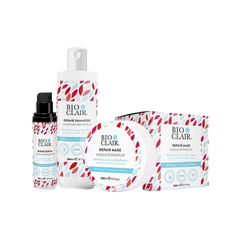 BIO CLAIR - Pack Capillaire Shampooing 300Ml + Masque 200Ml + Sérum ...