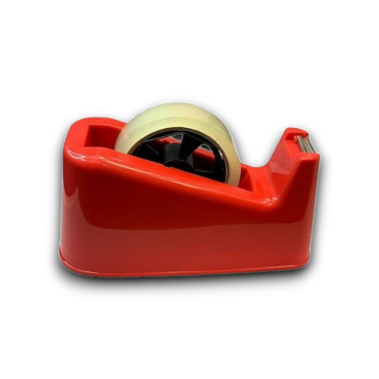 DINGLI - Dévidoir scotch grand modèle dl office dl20061 Rouge - Drest