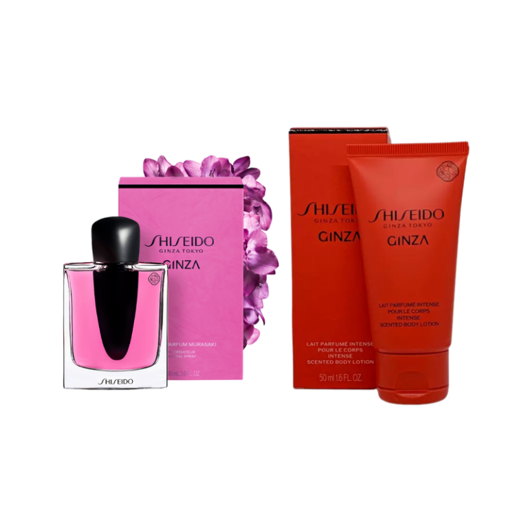 Shiseido - Pack Parfum Ginza Eau De Parfum Murasaki 90Ml + Lait Parfumé ...