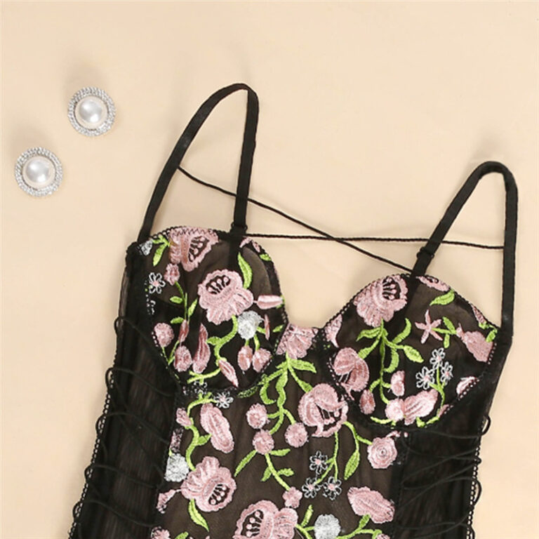 BLOOM – Body Lingerie LFB202 – Noir - Drest